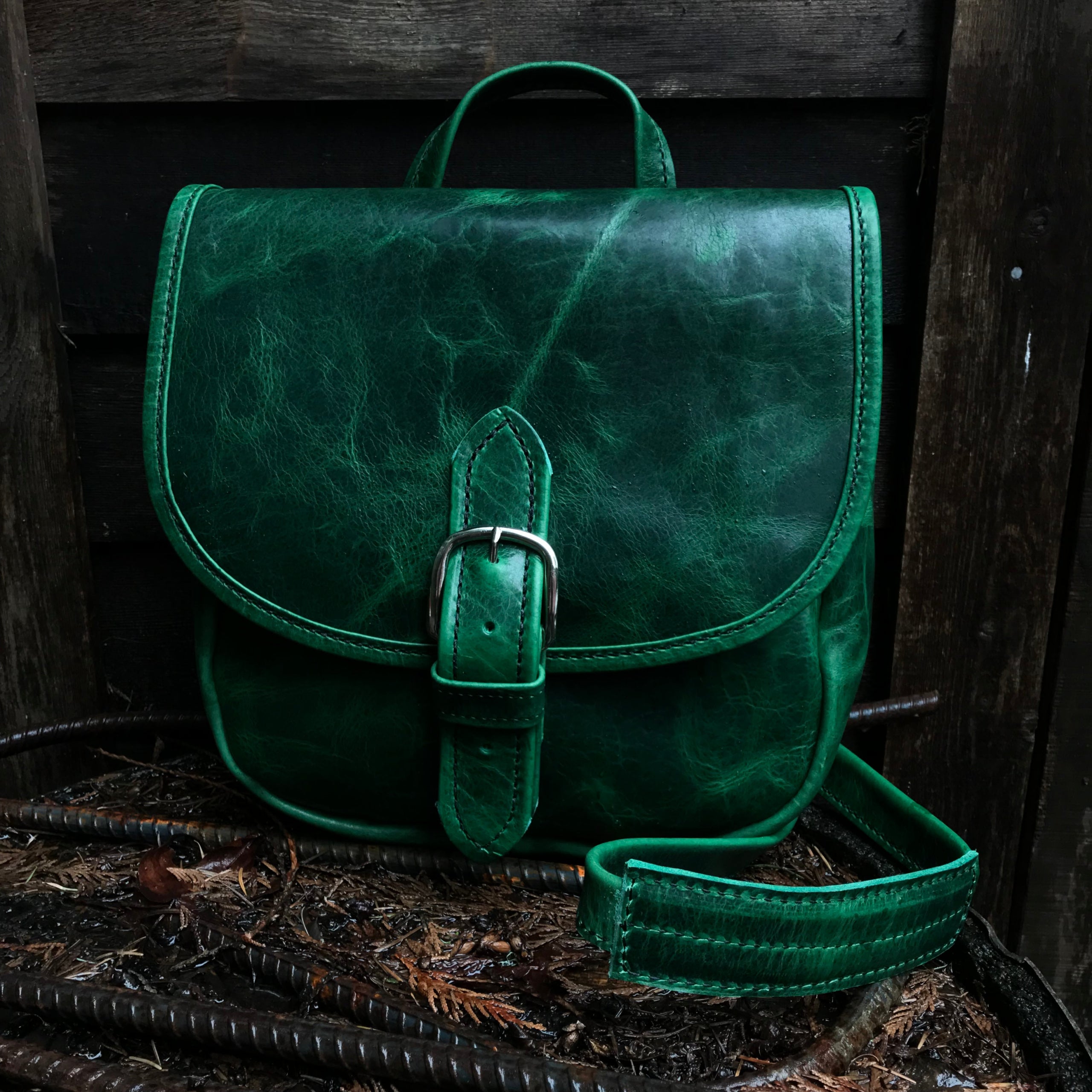 Molly Penny - Emerald Bison | STICKMAN LEATHER