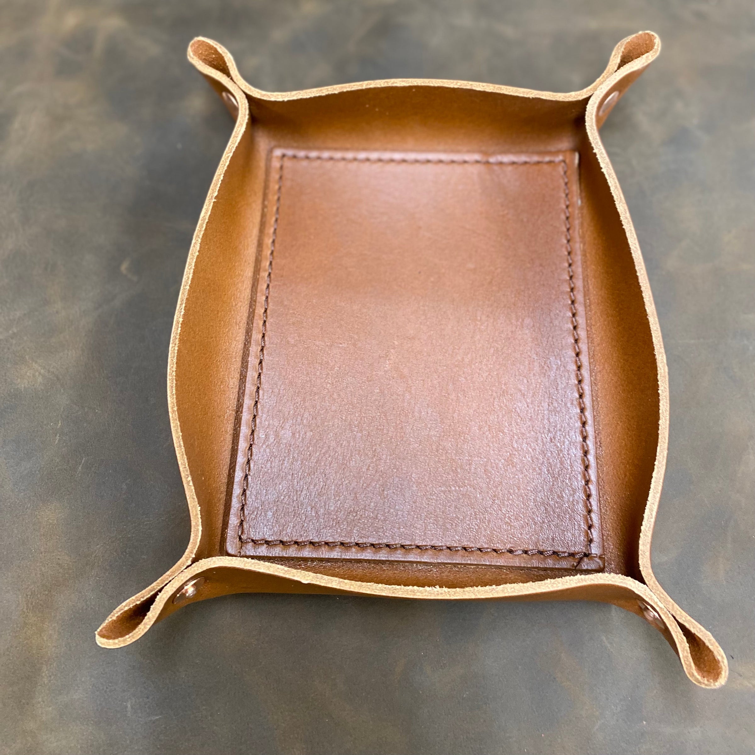 Rectangular Valet Tray | STICKMAN LEATHER